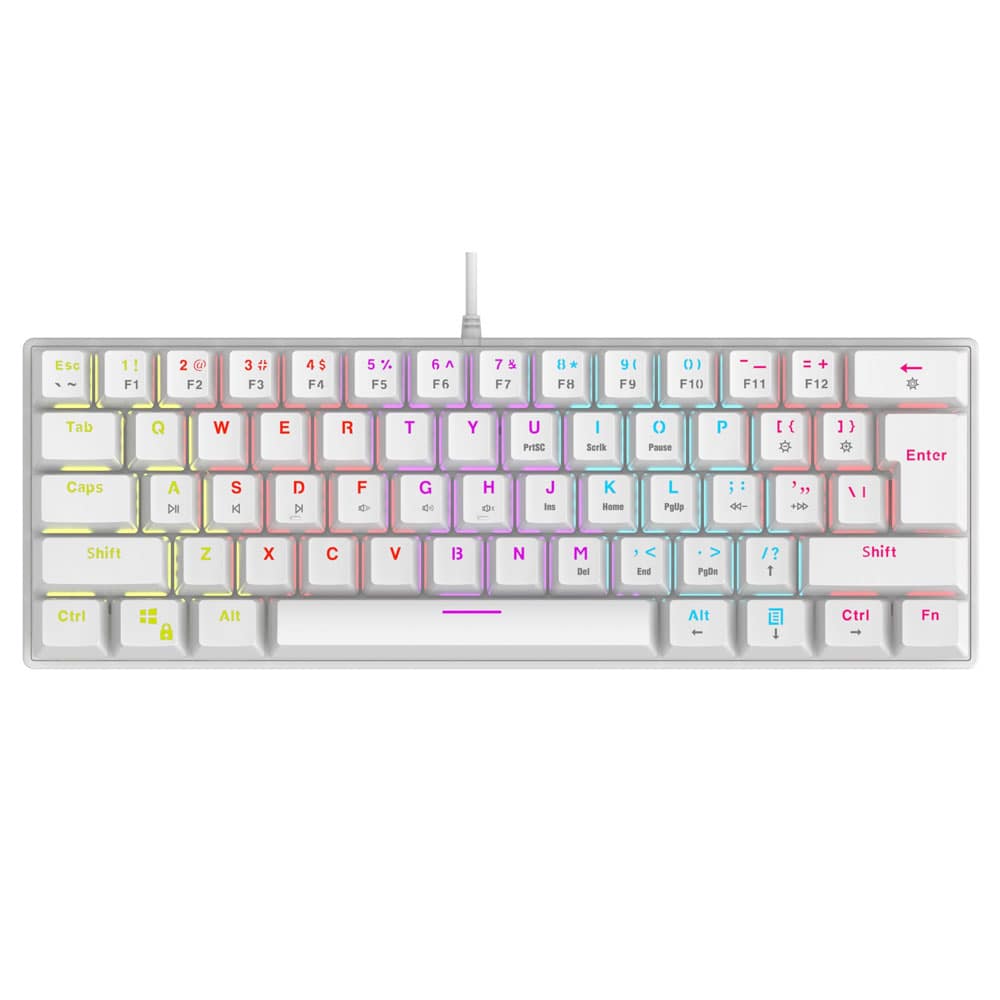 RAMPAGE PLOWER K60 US - Žična gejmerska tastatura | Iskustva & Preporuke